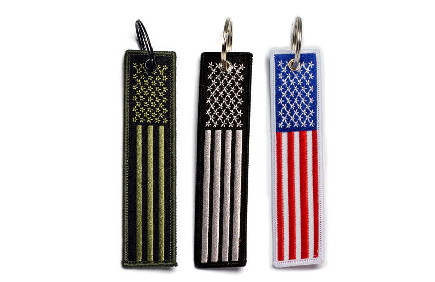 American Flag Keychain 3 Pack – Threat Response Solutions